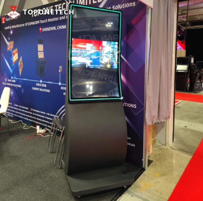 Top One Tech Showcases Touch Monitors with Sheet Metal Cabinet ...