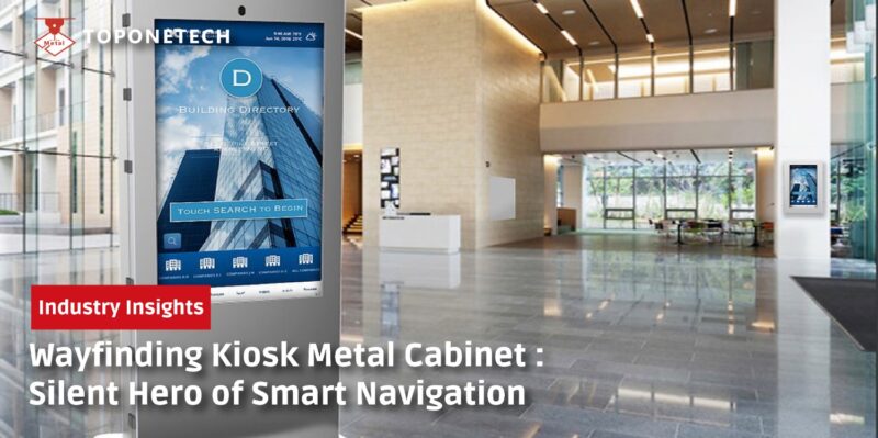 Wayfinding Kiosk Metal Cabinet : Silent Hero of Smart Navigation ...